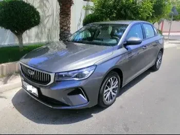 Geely Emgrand Grey Sedan For Rent in Qatar