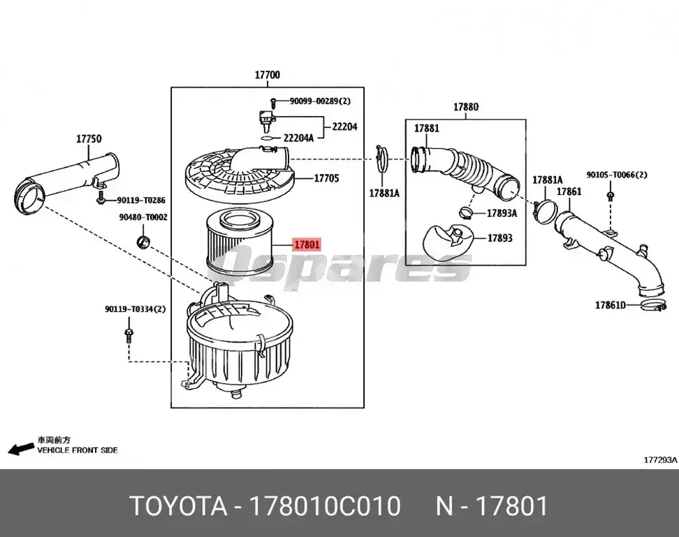 - Toyota Hilux - Filters & Caps Genuine Part With Delivery For Sale in ...