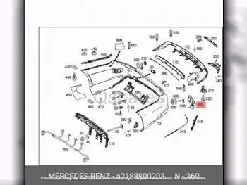 - Mercedes-Benz CLS-Class - Body Parts & Mirrors Genuine Part With ...
