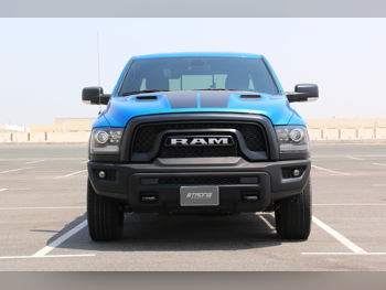Dodge Ram Pickup Blue For Rent in Qatar