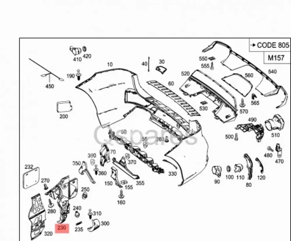 - Mercedes-Benz GLE - Body Parts & Mirrors Genuine Part With Delivery ...