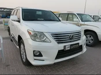 Lexus LX 570 White 2011 For Sale in QAR