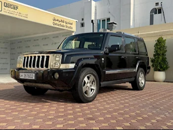 Jeep Commander Black 2008 For Sale in QAR