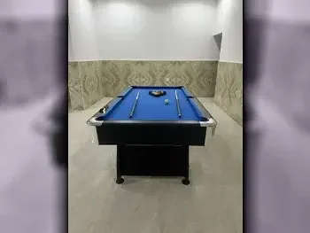 Billiard Table Blue With Installation For Sale in QAR