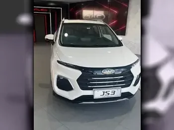 Jac JS3 Superb White Hatchback For Rent in Qatar