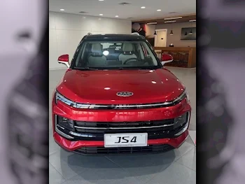 Jac JS4 - Intelligent Red Hatchback For Rent in Qatar