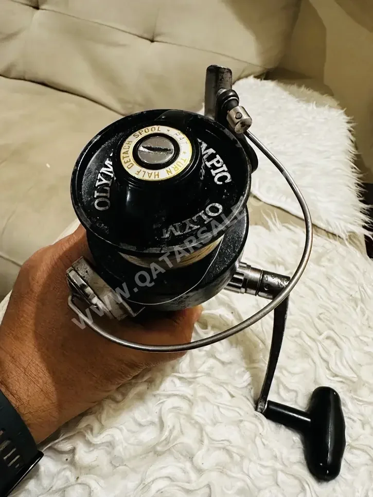 Fishing Equipment Olympic Let's go 500 - Silver Made in Japan - Fishing ...