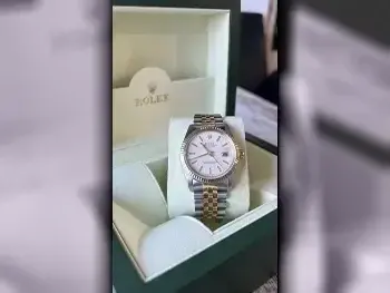 - Rolex - Analogue Watches - White - Unisex Watches For Sale in Qatar
