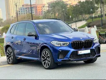 BMW X-Series X5 M Competition Blue 2020 For Sale in Qatar