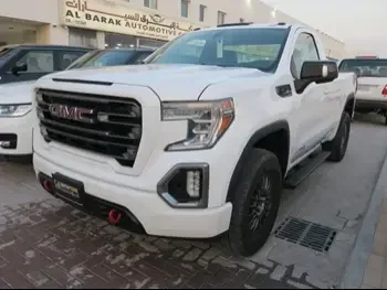 GMC Sierra AT4 White 2021 For Sale in Qatar
