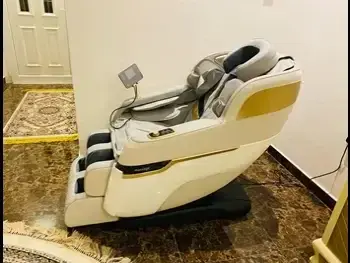 Massage Chair - Leercon - Color White For Sale in Qatar