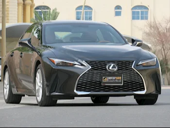 Lexus IS 300 Black 2021 For Sale in Qatar