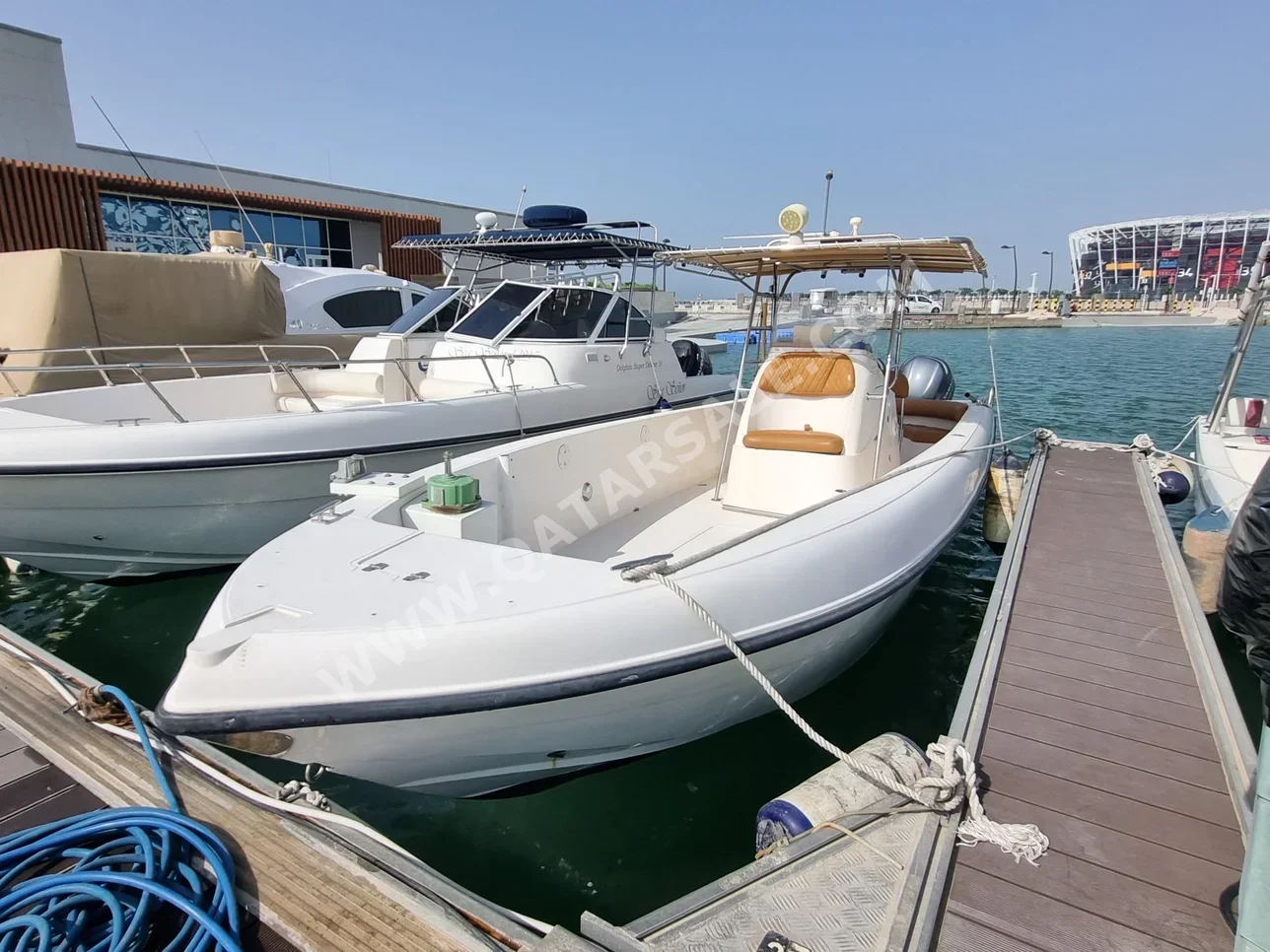 Speed Boat Yamaha Qatar 2009 White For Sale in Qatar