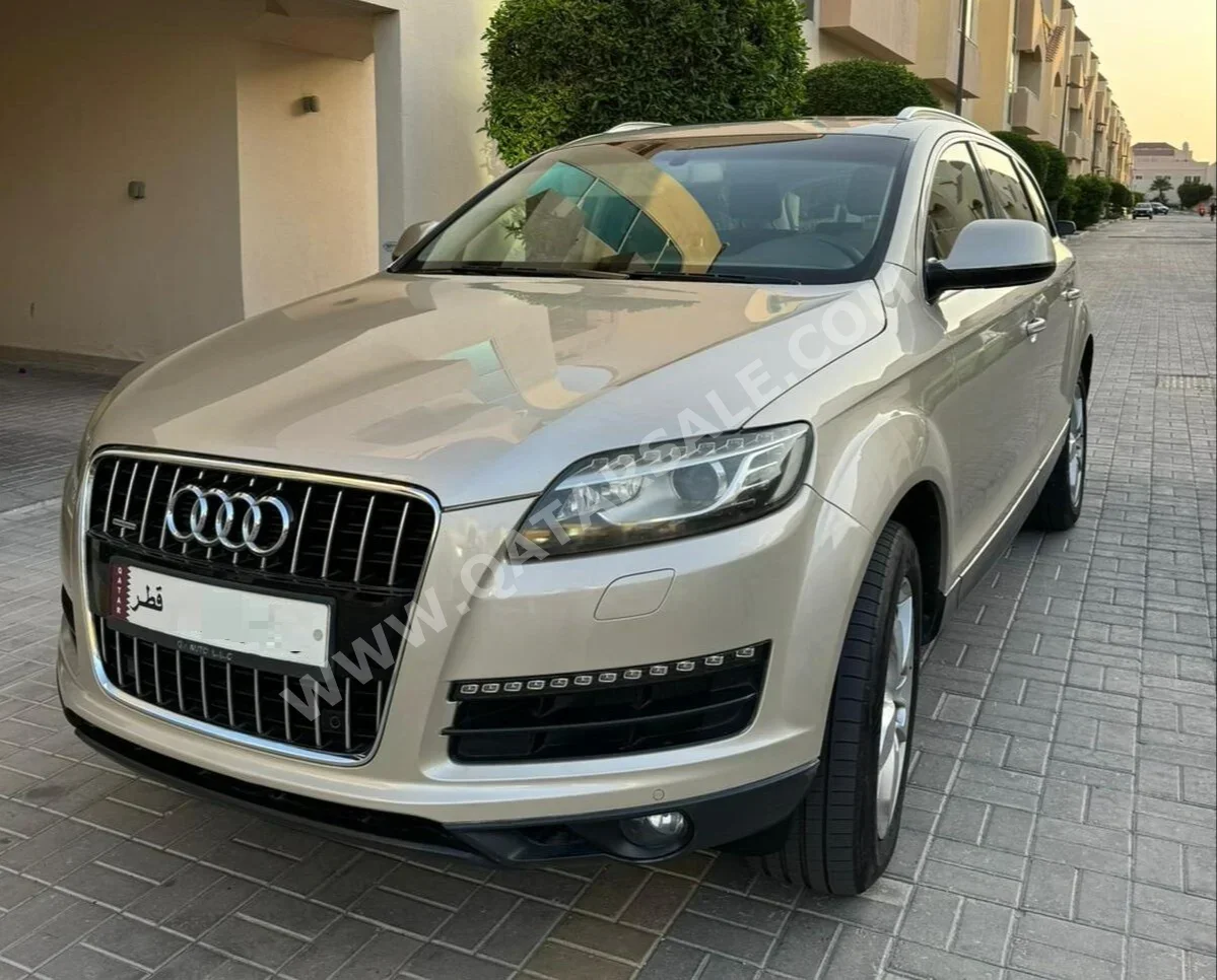 Audi Q7 35 TFSI Quattro Beige 2013 For Sale in Qatar