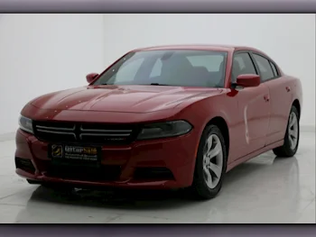 Dodge Charger Maroon 2017 For Sale in Qatar