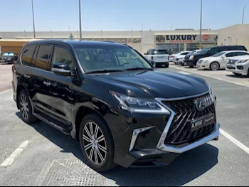 Lexus LX 570 Black 2020 For Sale in Qatar