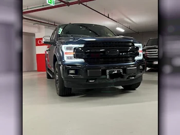 Ford F 150 LARIAT Blue 2020 For Sale in Qatar
