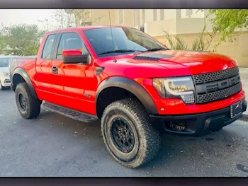 Ford Raptor SVT Red 2014 For Sale in Qatar