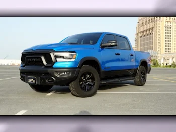 Dodge Ram Rebel Blue 2023 For Sale in Qatar