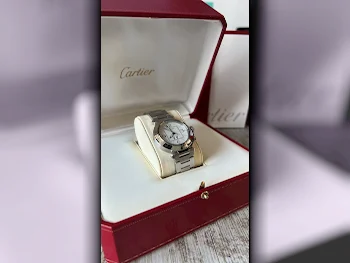 - Cartier - Quartz Watch - Silver - Women Watches Warranty For Sale in ...