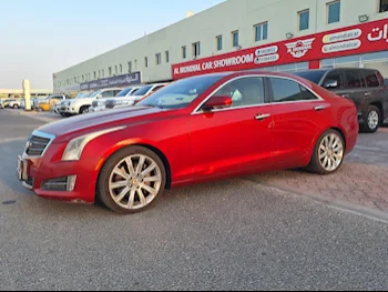 Cadillac ATS Red 2014 For Sale in QAR