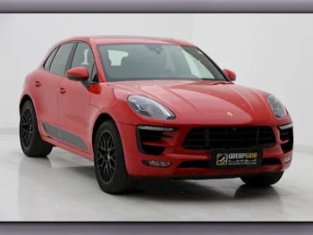 Porsche Macan GTS Red 2017 For Sale in Qatar