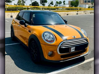 Mini Cooper Yellow 2016 For Sale in QAR