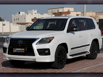 Lexus LX 570 White 2009 For Sale in Qatar