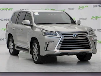 Lexus LX 570 Silver 2016 For Sale in Qatar