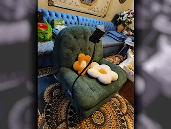 Rocking Chair / Mid-century Modern Sofa - Green - Genuine Leather For ...