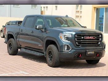 GMC Sierra AT4 Gray 2019 For Sale in Qatar