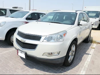 Chevrolet Traverse White 2012 For Sale in Qatar