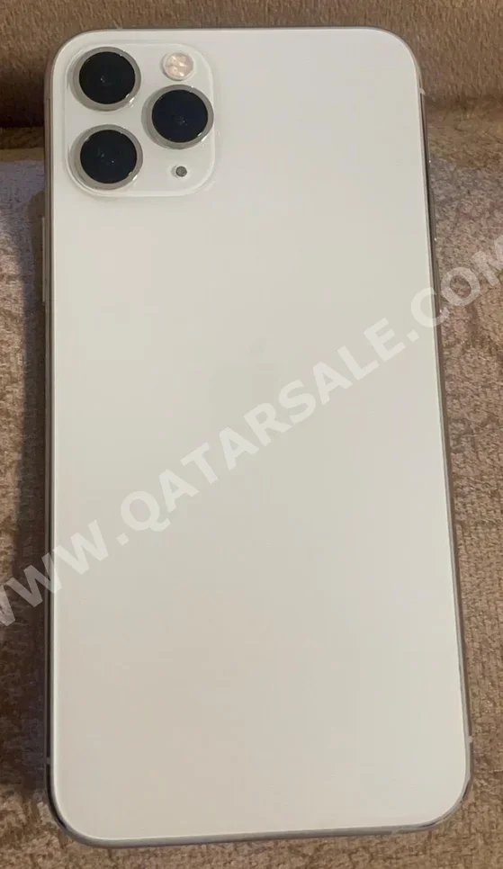 Apple - iPhone 11 - Pro - 256 GB - White 2024 For Sale in Qatar