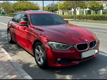 BMW 3-Series 320i Red 2014 For Sale in Qatar