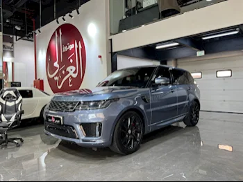 Land Rover Range Rover Sport Blue 2018 For Sale in Qatar