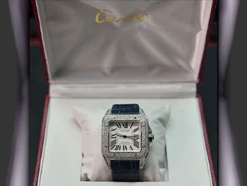 - Cartier - Digital Watches - White - Unisex Watches 2023 For Sale in Qatar