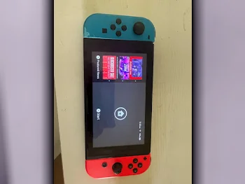 - Nintendo - Nintendo Switch - 32 GB 2019 - Included Controllers: 2 ...