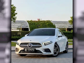 Mercedes-Benz A-Class 200 White 2021 For Sale in Qatar