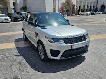 Land Rover Range Rover Sport SVR Silver 2014 For Sale in Qatar