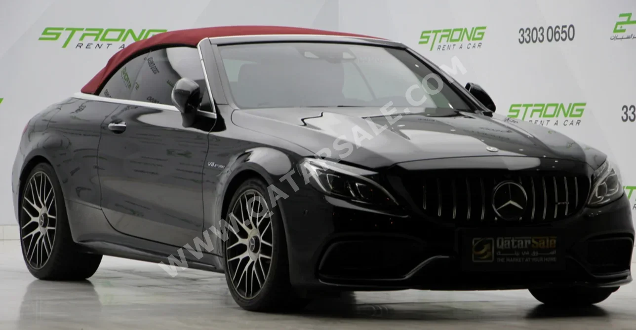 Mercedes-Benz C-Class 63 AMG S Black 2017 For Sale in QAR