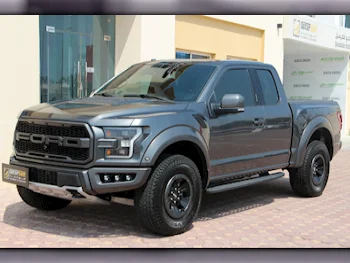 Ford Raptor Gray 2018 For Sale in Qatar