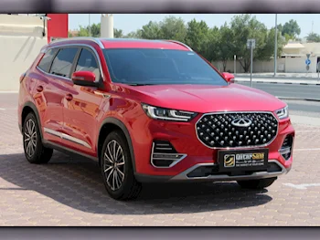 Chery Tiggo 8 pro Red 2021 For Sale in Qatar