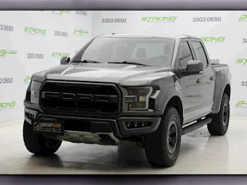 Ford Raptor Gray 2017 For Sale in Qatar