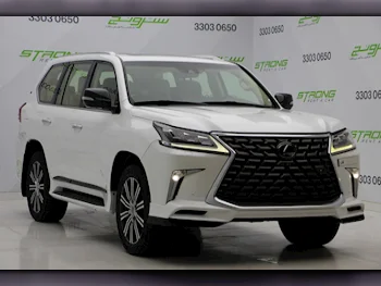 Lexus LX 570 White 2018 For Sale in Qatar