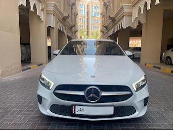 Mercedes-Benz A-Class 200 White 2019 For Sale in Qatar