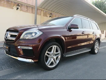 Mercedes-Benz GL 500 Maroon 2014 For Sale in Qatar