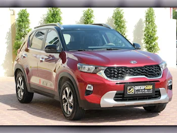 Kia Sonet Red 2021 For Sale in Qatar