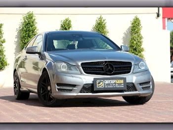 Mercedes-Benz C-Class 350 Gray 2014 For Sale in Qatar
