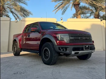Ford Raptor SVT Maroon 2014 For Sale in Qatar