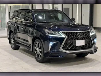 Lexus LX 570 S Blue 2018 For Sale in Qatar
